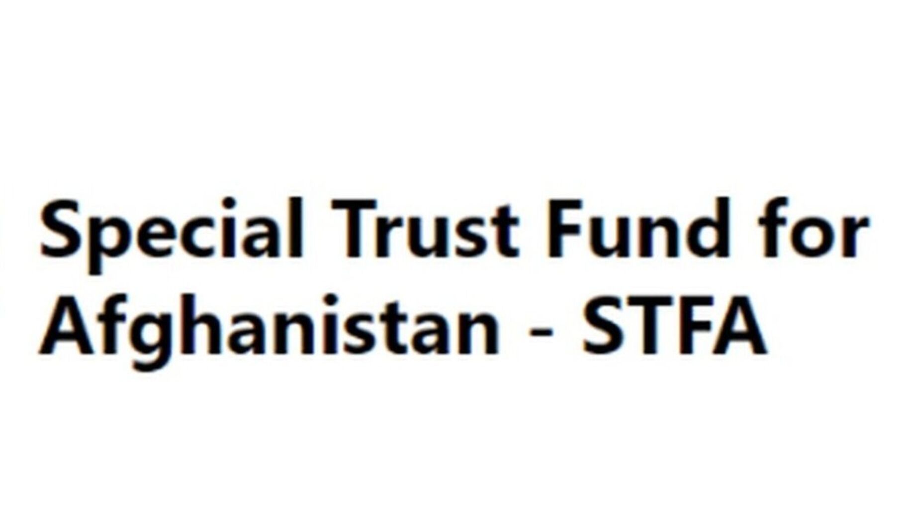 Special Trust Fund for Afghanistan (STFA) Lnk.Bio · link in bio